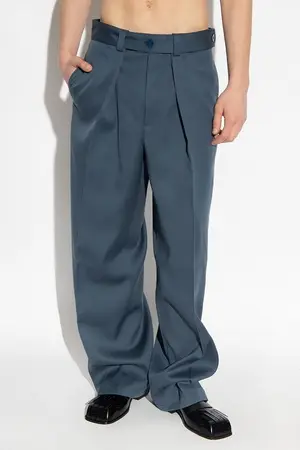 JIL SANDER Pleated Wide-leg Trousers