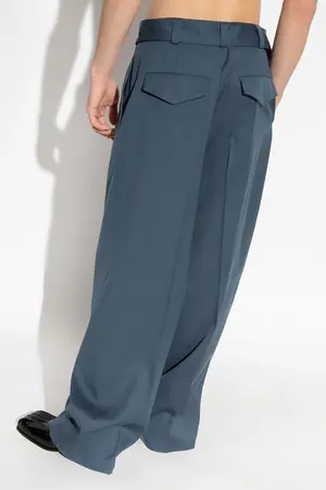 JIL SANDER Pleated Wide-leg Trousers