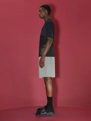 Neil Barrett Mesh-panel T-shirt