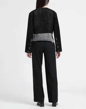 GANNI Solid Color Long-sleeve Coat