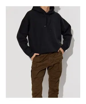 Dsquared2 Logo Patch Drawstring Hoodie