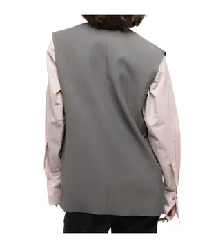 JIL SANDER Cotton Sleeveless Vest