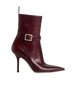 Dsquared2 Pointed-toe Ankle Boots - Red