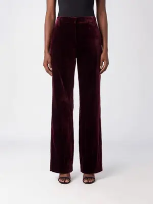 Versace Liquid Velvet Straight-leg Pants
