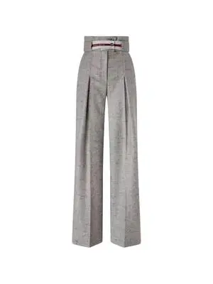 Antonio Marras Bustier-waist Wide-leg Trousers - Grey
