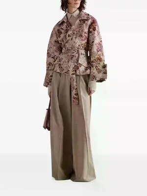 Antonio Marras Rose-jacquard Oversized Jacket
