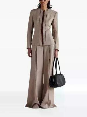 Antonio Marras Pleated Wide-leg Palazzo Pants