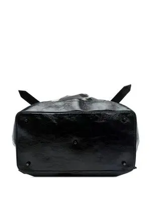 Burberry 2000-2017 Medium Beat Check Nylon Lowry Satchel