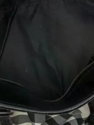 Burberry 2000-2017 Medium Beat Check Nylon Lowry Satchel