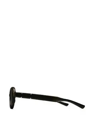 MAISON MARGIELA X Gentle Monster Mm317 Leather Lbk2 Sunglasses