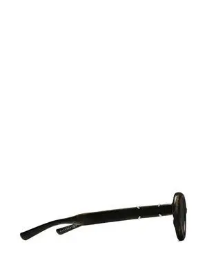 MAISON MARGIELA X Gentle Monster Mm317 Leather Lbk2 Sunglasses