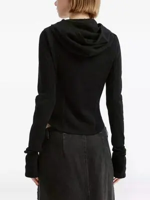 MUSIUM DIV. Panelled Zip-up Hoodie
