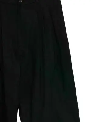ZIGGY CHEN Pleated Wide-leg Trousers