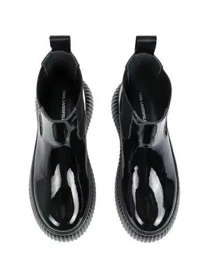 Karl Lagerfeld Kreeper Crystal-embellished Chelsea Boots