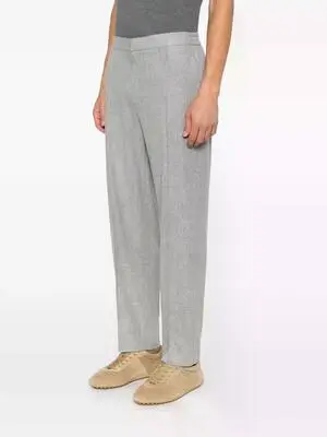 Zegna Pressed-crease Straight-leg Trousers