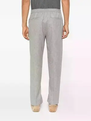 Zegna Pressed-crease Straight-leg Trousers