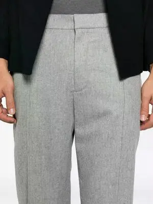 Zegna Pressed-crease Straight-leg Trousers