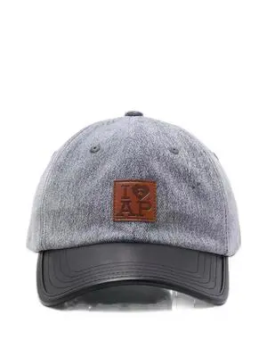 AAPE BY *A BATHING APE Logo-patch Baseball Cap - Blue