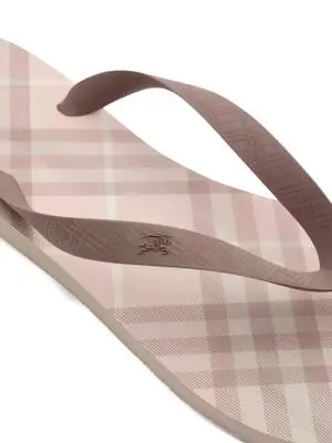 Burberry Check Haze Sandals - Brown