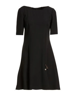 Versace Mini Dress Size Acetate, Viscose - Black
