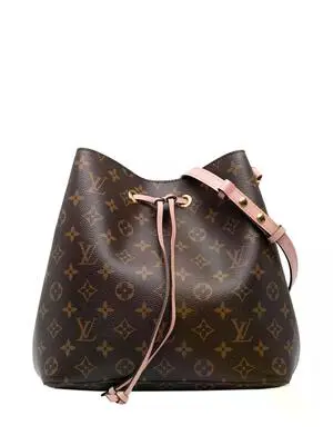 LOUIS VUITTON 2020 Monogram Neonoe Mm Bucket Bag - Brown