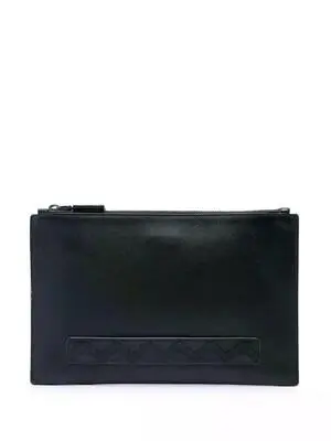 Prada 2010-2026 Saffiano Clutch Bag - Black