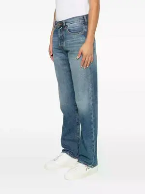 JACOB COHЁN Chris Faded-effect Straight-leg Jeans