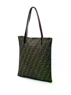 Fendi 20th Century Zucca Canvas Tote Bag