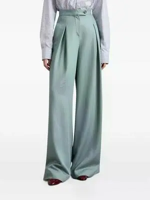 Antonio Marras Pleated High-waisted Palazzo Pants