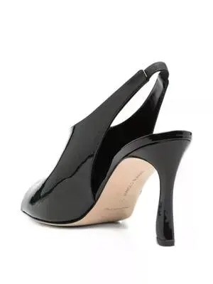 Manolo Blahnik Minufle Heeled Sandals