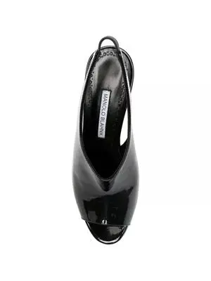 Manolo Blahnik Minufle Heeled Sandals