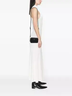 Prada 2013-2026 Mini Tessuto Camera Bag Crossbody Bag - Black
