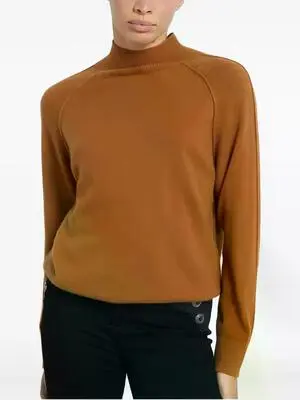 Maison123 Achille Raglan-sleeve Sweater - Orange