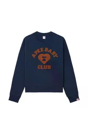 AAPE BY *A BATHING APE Logo-print Sweatshirt - Blue