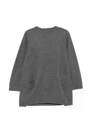Comme Des Garçons Curved-seam Sweatshirt