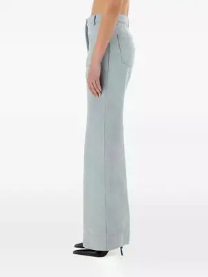 Victoria Beckham Wide-leg Cotton Jeans