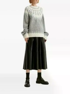 B+AB Fair Isle Knit Sweater