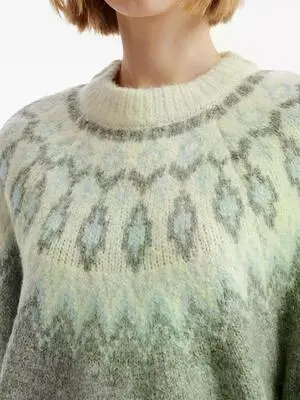 B+AB Fair Isle Knit Sweater