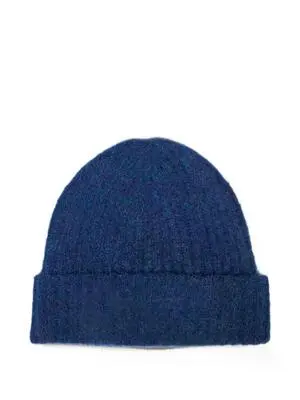 MC2 SAINT BARTH Ribbed-knit St. Barth Beanie Hat - Blue