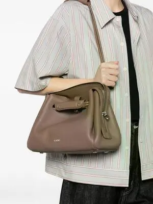 Loewe Medium Madrid Bag In Supple Grained Calfskin - Brown