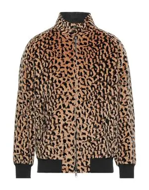BARACUTA Jacket Camel Size Cotton