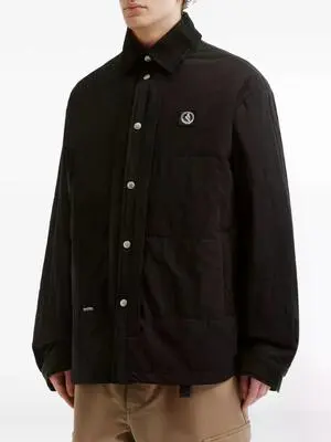 Izzue Corduroy-collar Layered Jacket