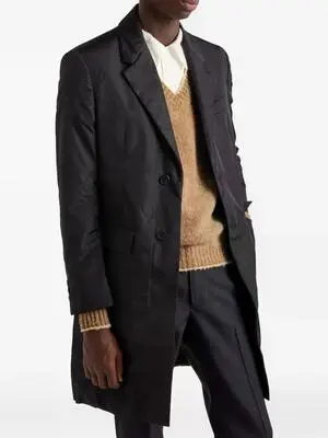 Prada Single-breasted Re-nylon Coat