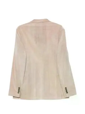 Peserico Corduroy-texture Single-breasted Jacket