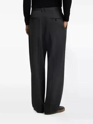 BOSS By Beckham Relaxed-fit Pants In Italian Wool