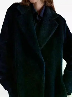 Antonio Marras Double-breasted Logo-embroidered Coat