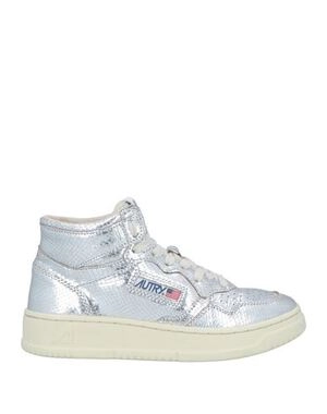 AUTRY Sneakers Size Soft Leather - Silver