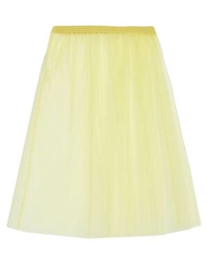 Malìparmi Woman Midi Skirt Yellow Size 6 Polyamide Yellow