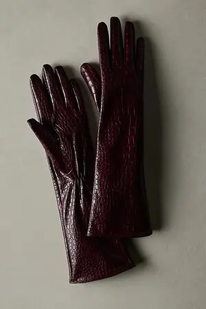 Apparis Gwen Croc Gloves - Red