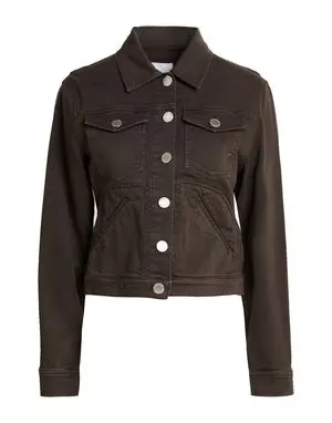 Pinko Denim Outerwear Size Cotton, Elastane